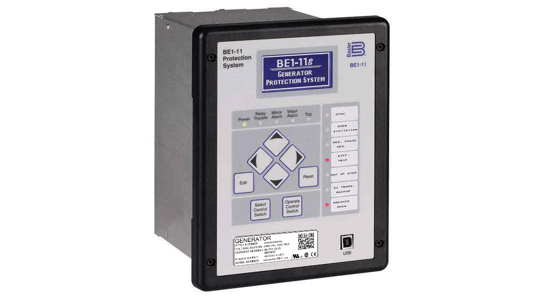 BE1-11g, Generator Protection System - Madsen